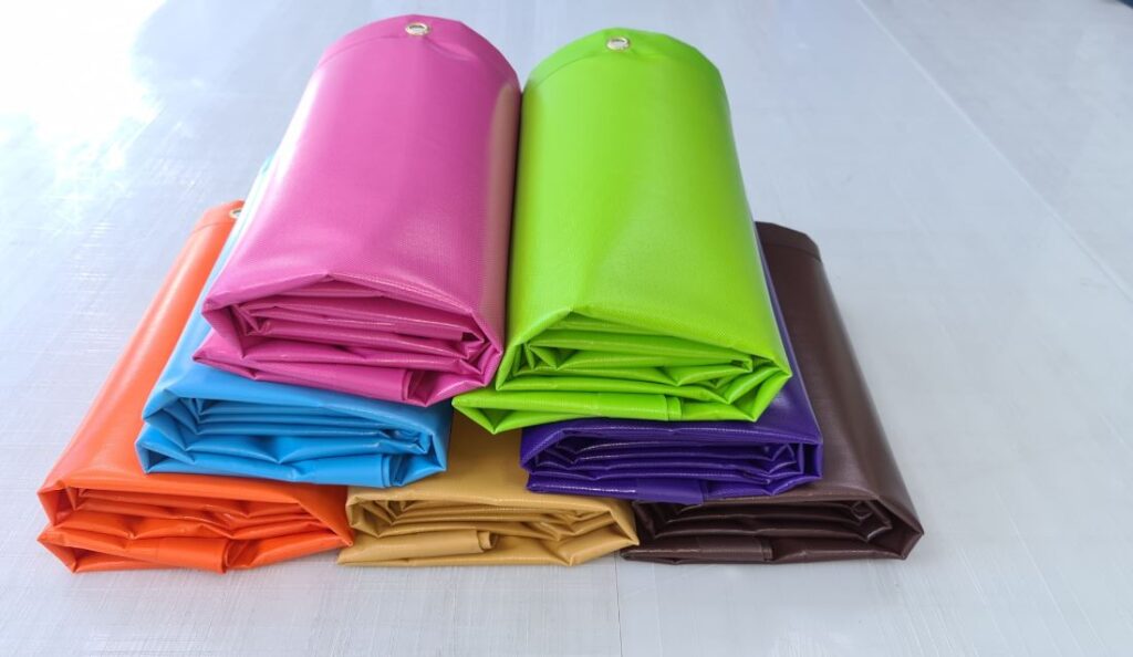 Extra Heavy Duty 610gsm PVC Waterproof Tarpaulin Cover - Multiple color Available - Buy ...